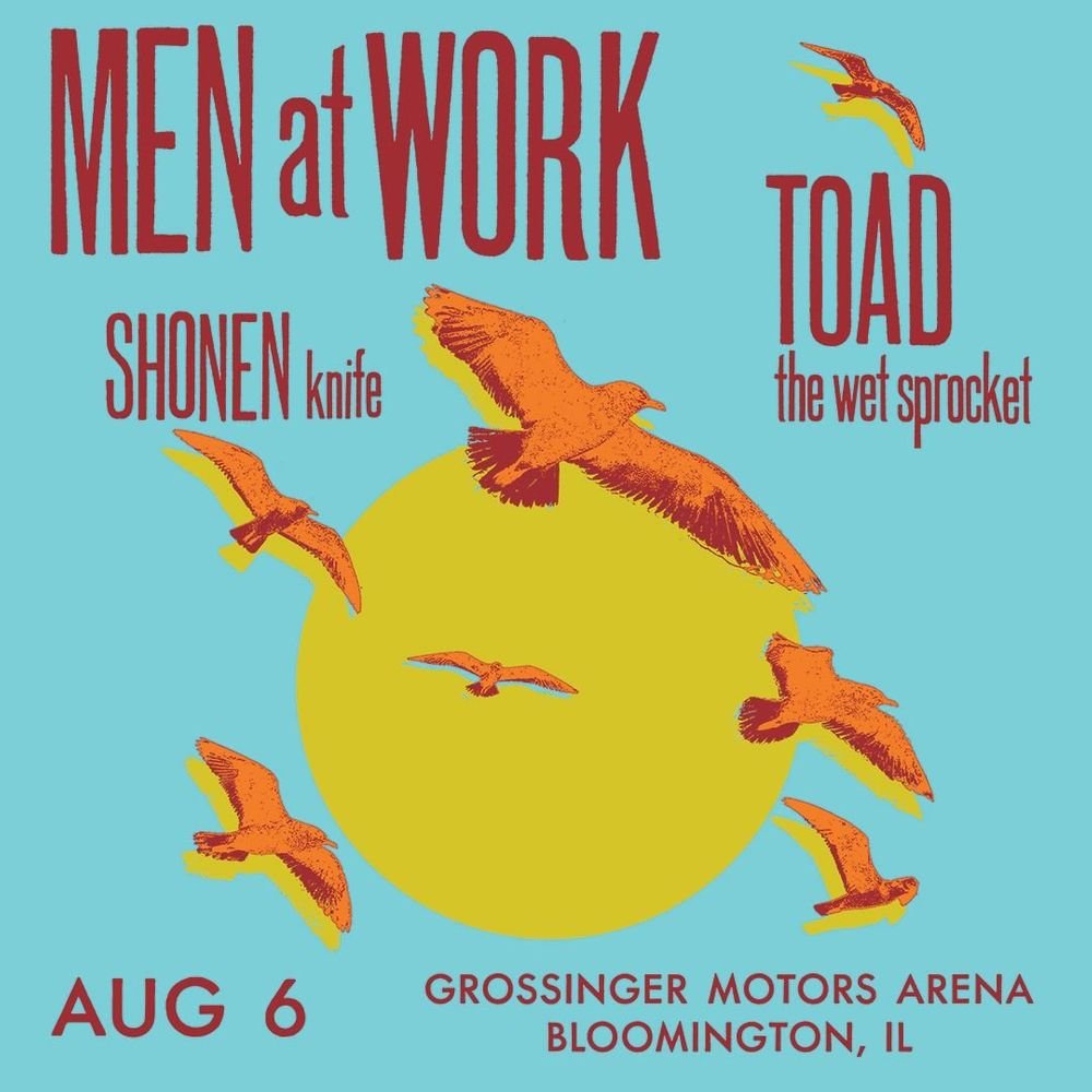 Men At Work & Toad the Wet Sprocket with Shonen Knife
